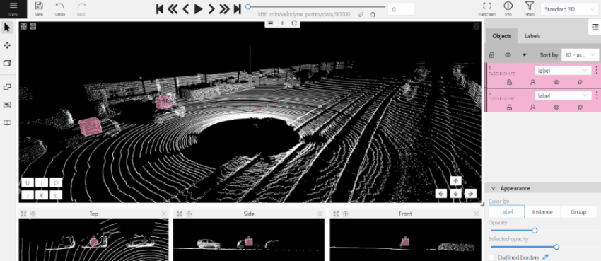 3D Object annotation | CVAT
